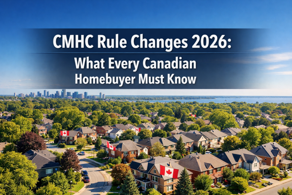 CMHC Rule Changes 2026: What Canadian Homebuyers Must Know